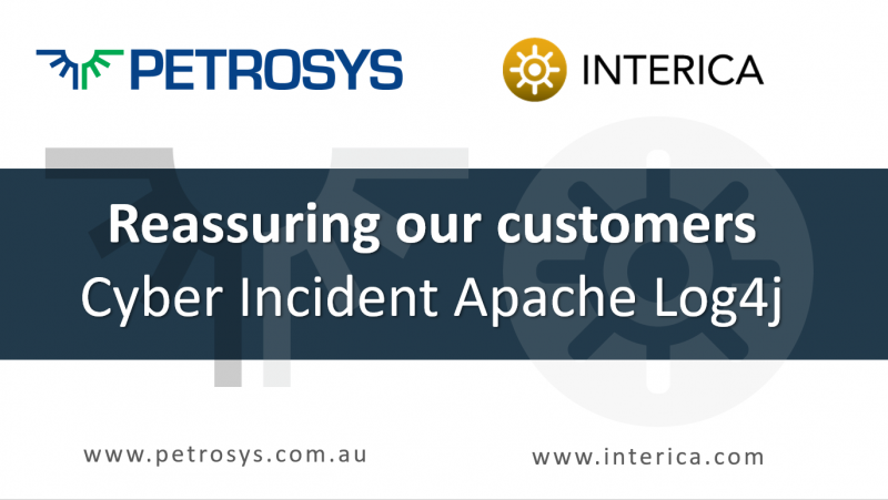 Reassuring Our Customers – Cyber Incident Apache Log4j - Petrosys