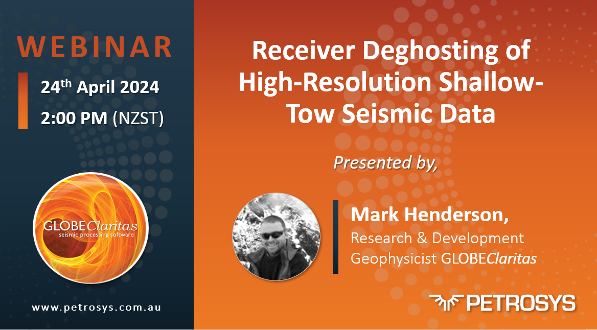 Receiver Deghosting of High-Resolution Shallow-Tow Seismic Data - Petrosys