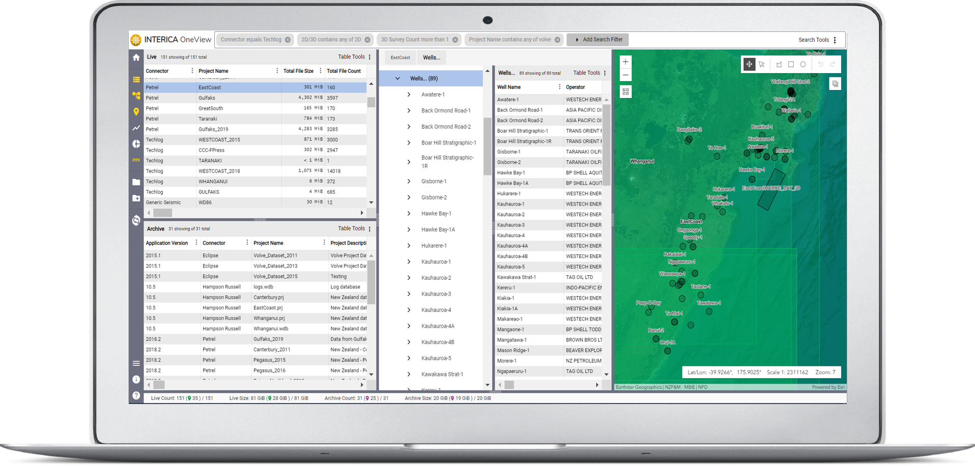 Interica OneView™ - Petrosys