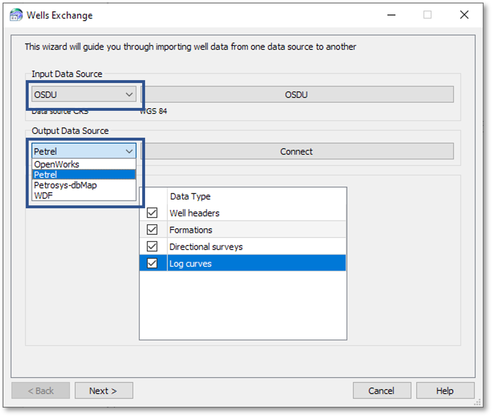 New OSDU™ Wells Connector for Petrosys PRO - Petrosys