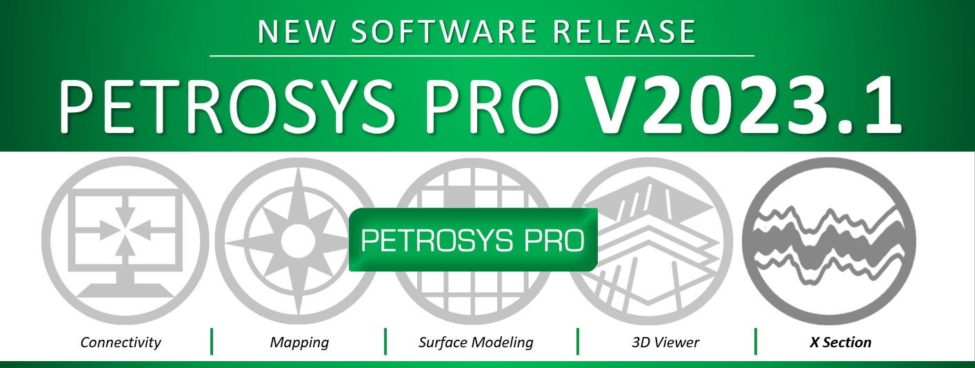 Petrosys PRO V2023.1 – X Section is here - Petrosys
