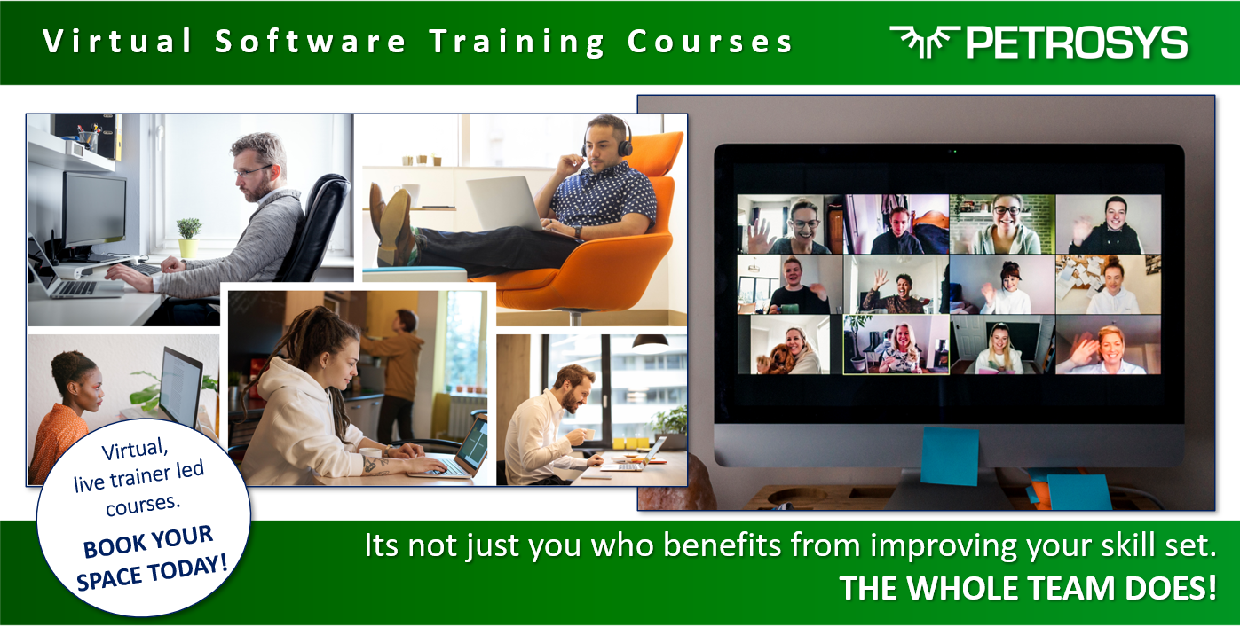Virtual Training Course Schedule - Petrosys