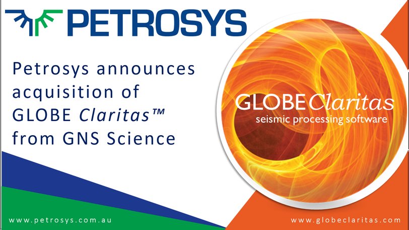 Petrosys Acquires GLOBE Claritas™ - Seismic processing software